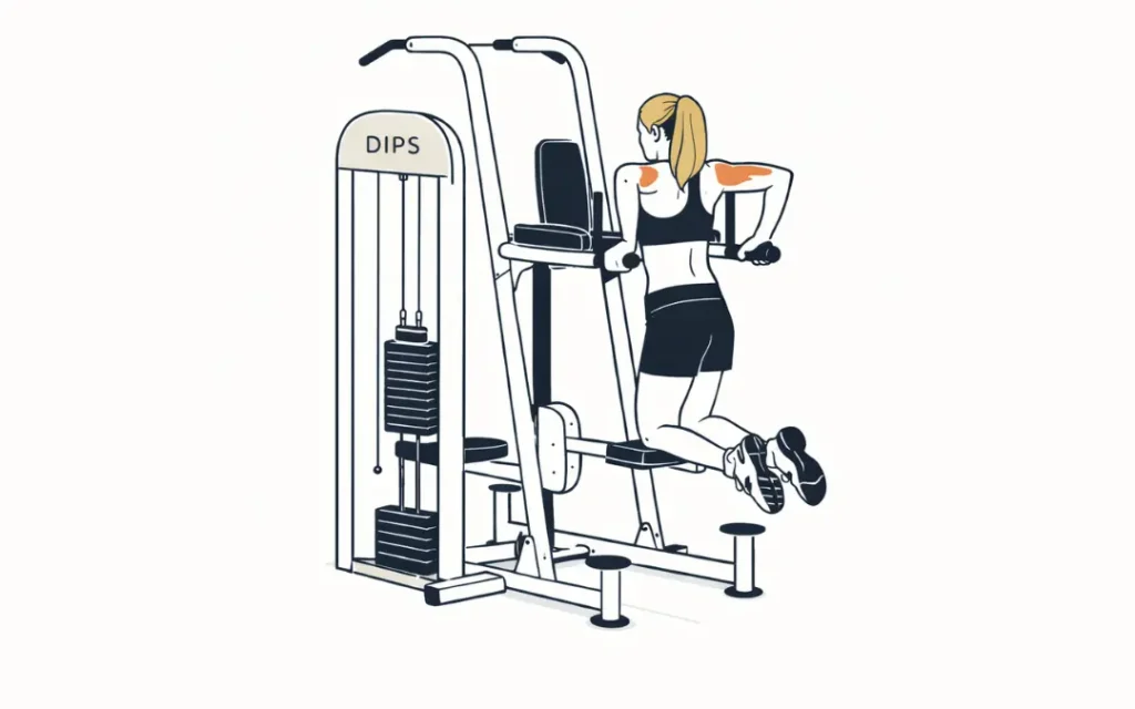 Dips assisté : technique, muscles et progression efficace